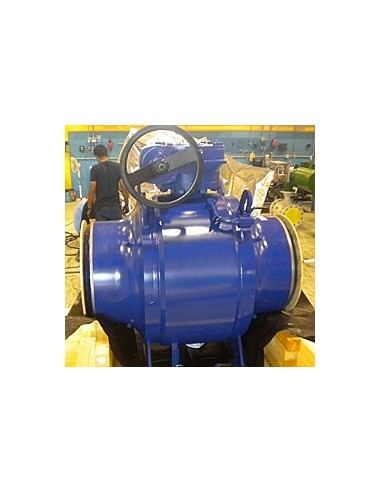 Σφαιρικός κρουνός Fluitek Valves Trunnion Mounted Welded Body